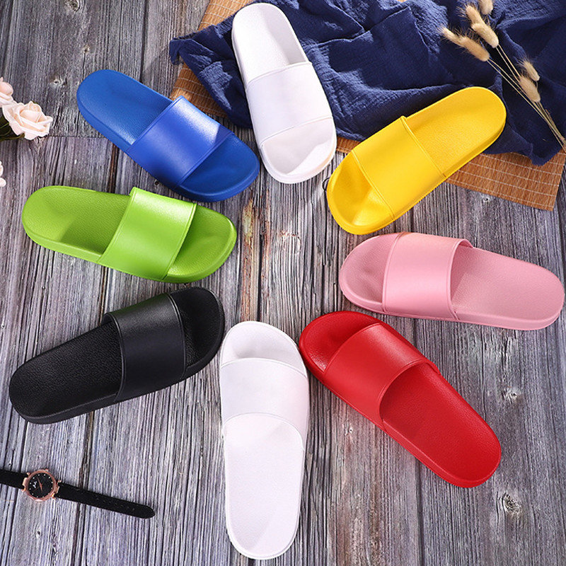 High Quality Custom logo creative patterns Men and women Slippers 2022 home indoor slide non-slip couple sandals