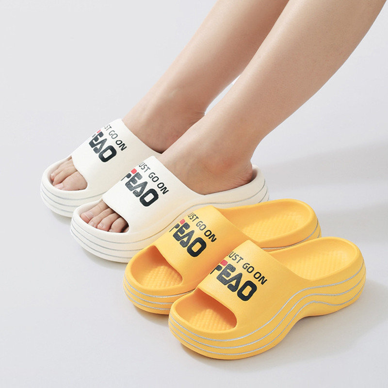Slippers women wholesale custom outdoor comfortable sandals home thick bottom EVA non-slip cheap indoor shoes