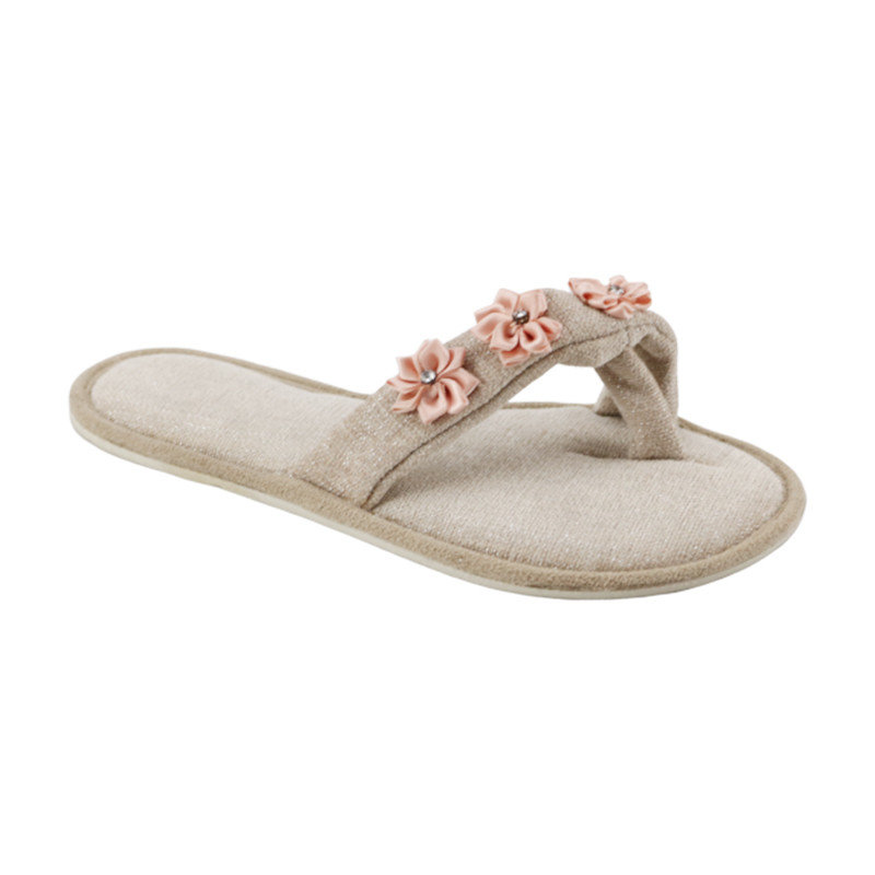 Spring Women Casual Flat Shoes House Indoor  Polyester Lining Material