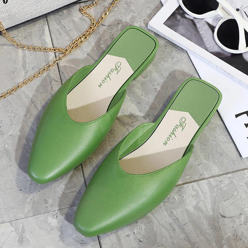 New Fashion Summer slides Women PVC upper soft sole non-slip slippers flat elegant outdoor casual shoes