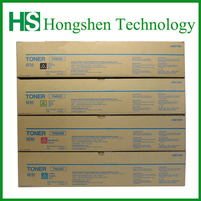 TN622 Color Toner Cartridges for Konica-Minolta AccurioPress C6085/C6100 and BizHub PRESS C1085/C1100 Series
