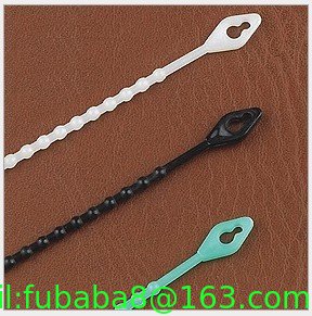Bead hole knot cable ties (Ball type cable tie)