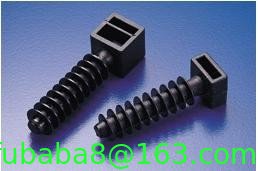 Nylon screw type cable tie mounts