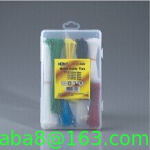 Plastic box packed nylon cable ties