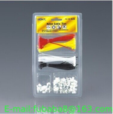 Integrated card blister package wiring accessories products