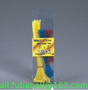 Blister card package nylon cable ties
