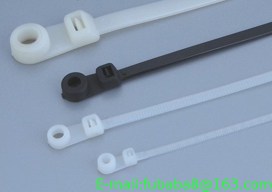 Mountable head cable ties