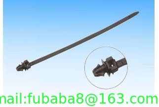 Automotive vehicle plug cable ties