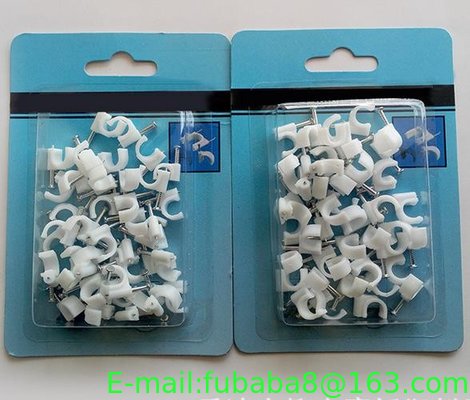 Blister card packing cable clips