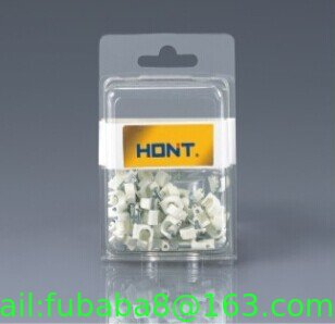 Blister card packing cable clips