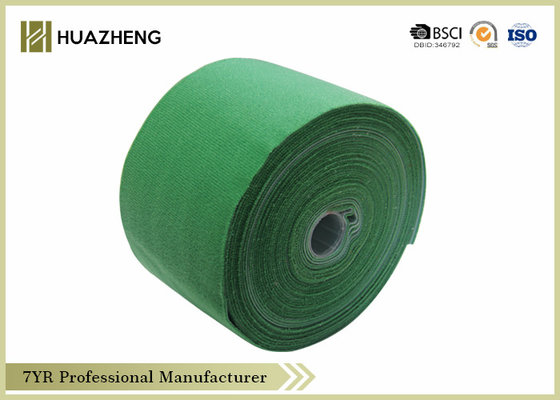 Green Wrapping Double Sided Hook And Loop Tape Heavy Duty 20mm - 110mm