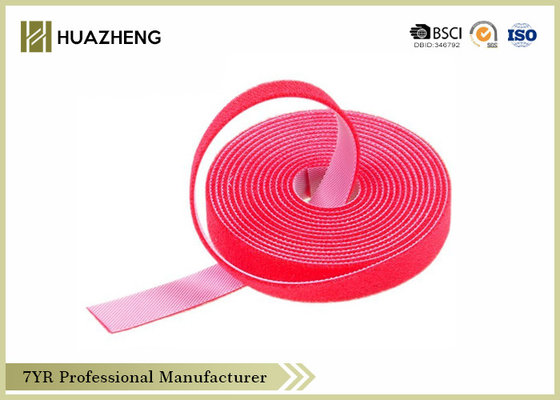 Colorful Double Sided Hook And Loop Tape Waterproof  For Fastener SGS ROHS