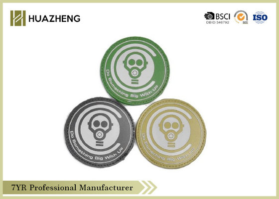 Clothing Creative PVC Badge Personalized Sew-on Backed  Logo