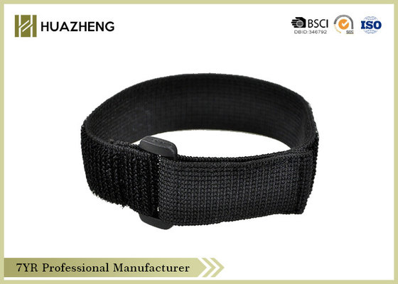 Strong Strech Black Elastic Hook Loop Strap with Buckle for Medical Euipment