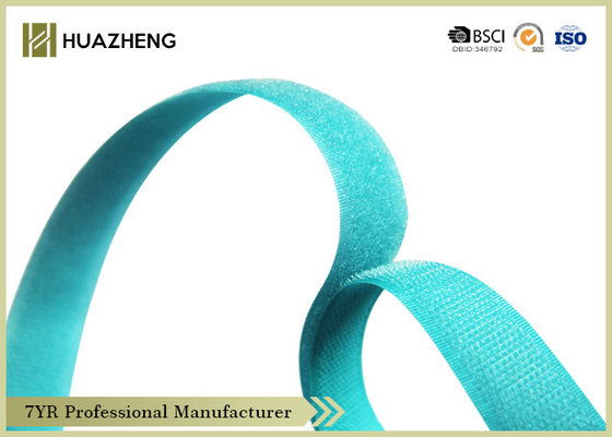 Equipment Install Hook And Loop Tape Roll Nylon 20mm Blue