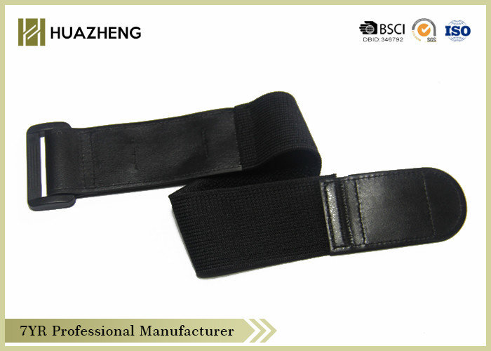 Black Waistband Adjustable Elastic Hook And Loop Strap Elastic Bandage for Medical Chin