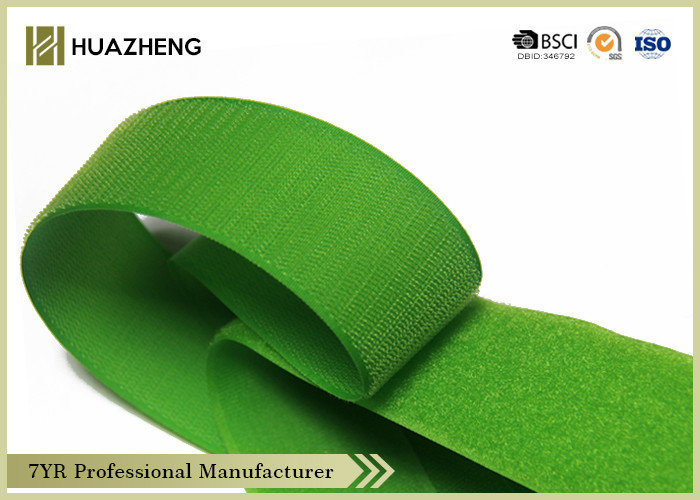 0.05M Grade A Green Hook Loop Tape Recycled For Accessories
