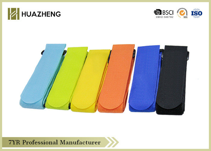 Colorful Nylon Luggage Security Strap Fastening with Logo Printed