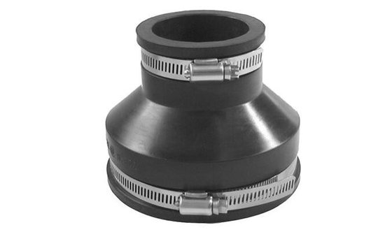 Flexible Rubber  No Hub Coupling / Reducess No Hub Band Coupling