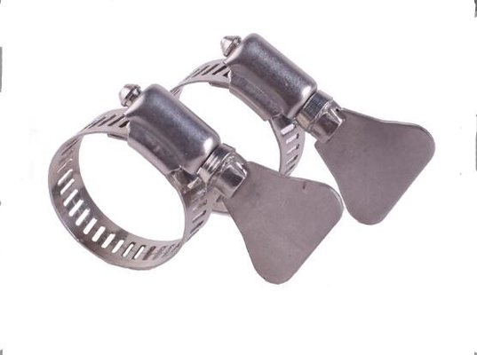 12.7 Mm Adjustable Perforated  American Hose Clamp With type butterfly screw