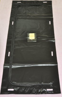 La estructura 8 en las manijas 12mil a las bolsas para transportar cadáveres del PVC 20Mil o de PEVA apoya transporte resistente