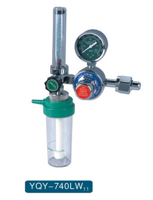 Varón/conector hembra médicos del regulador del oxígeno del ajuste de la presión de gas y del volumen del gas