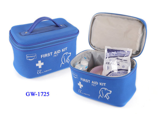 Equipos de primeros auxilios de nylon convenientes del bolso del producto médico para los animales domésticos del perro/del gato