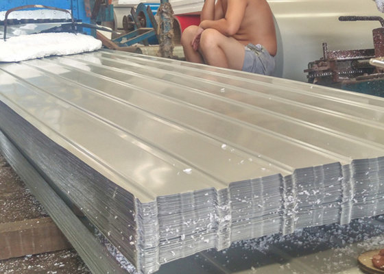 Iron Material Color Coated Steel Roofing Sheet 0.15 - 0.8mm Thickness