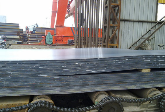 SS400 ASTM A36 A572 ST37 ST52 Mild Steel Plate / Low Alloy Steel Plate
