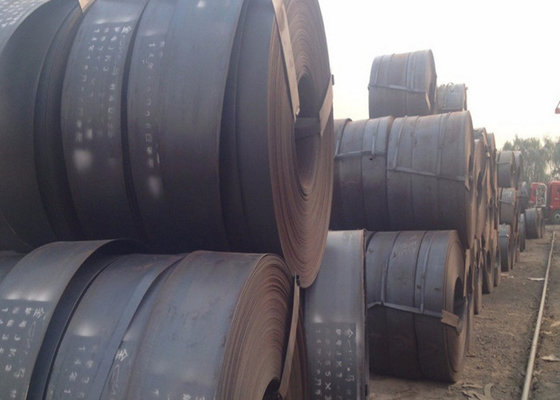 Size Optional Steel Sheet Roll , Width 232 - 355mm HR Steel Strip Coil