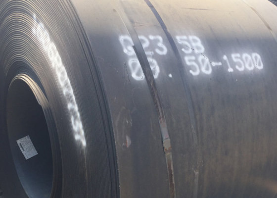 Pickled Oiled Hot Rolled Steel Coil High Strength Carbon Steel Material