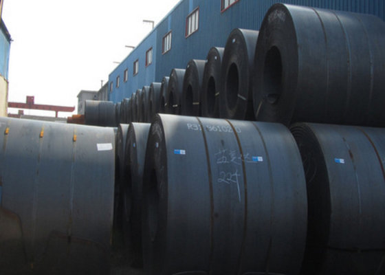 SS400 Sheet Metal Coil , Black Steel Surface Coil Of Steel For Welded Pipe