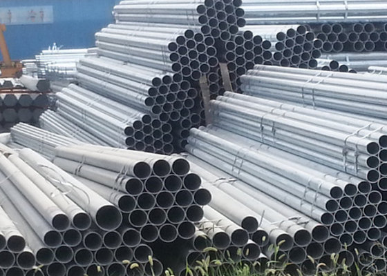 1.5 Inch Galvanized Steel Pipe 28 - 85um Zinc Layer 0.5 - 15mm Thickness