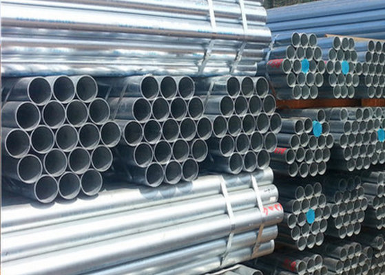 Zinc Painted Astm A53 Grade B Erw Pipe , Hot Dip Galvanized Threaded Pipe