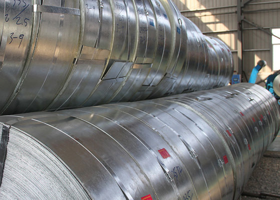 60 - 600g Zinc Layer Galvanized Metal Strips , Hot Dip Galvanized Steel Roll
