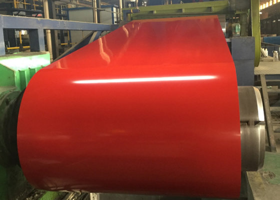 High Strength Prepainted Coil , Custom Length Color Coil For Building Construction