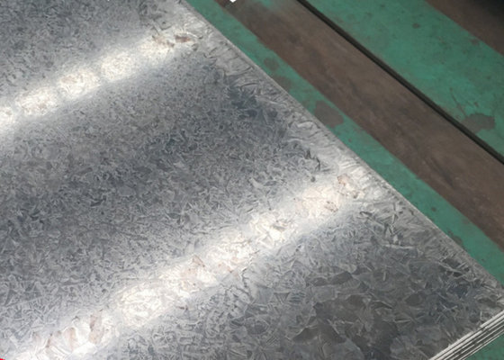 Reliable Material Hdg Coil , Zinc Coated Steel Sheet Spangle Pattern Optional