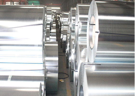 Regular / Large Spangle Hot Dipped Galvanized Steel Coil Z60g -  Z275g