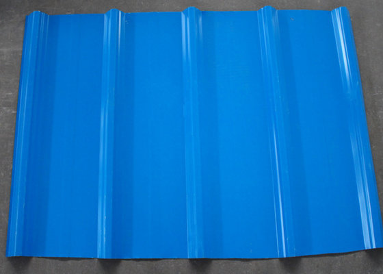 PPGI Colour Coated Steel Roofing Sheets RAL 9002 Color Optional Durable Steel