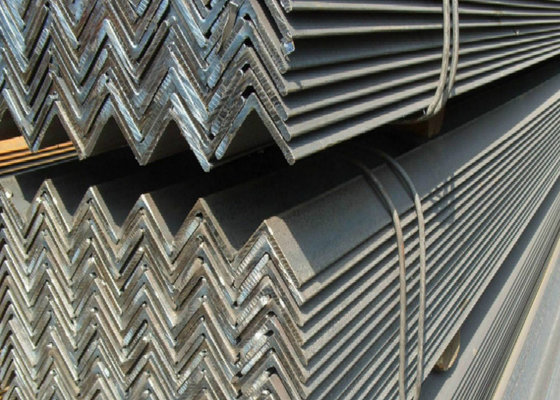 Unequal Hot Rolled Angle Steel For Metal Structure / Bridge 20 - 200mm Width