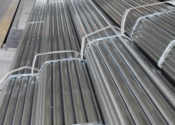 Galvanised Steel Scaffold Tube , 48.3mm Round Galvanized Scaffolding Pipe