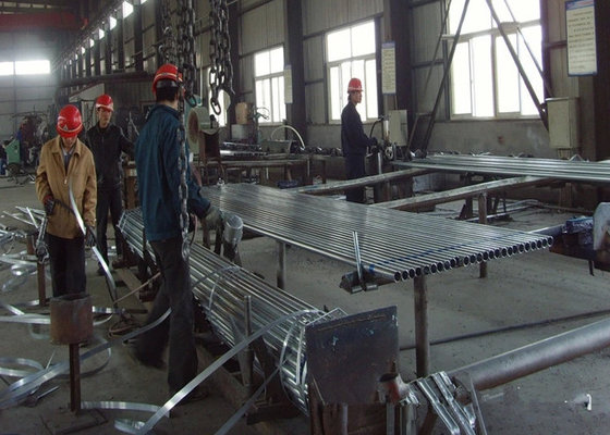 DN 20 Round Galvanized Metal Pipe , Erw 20 - 113mm Thick Galvanised Steel Pipe