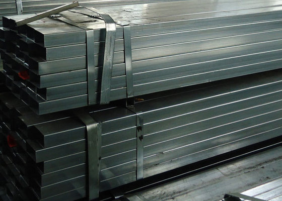 Square ERW Galvanized Steel Pipe Hollow Section 15 - 609 Mm Diameter