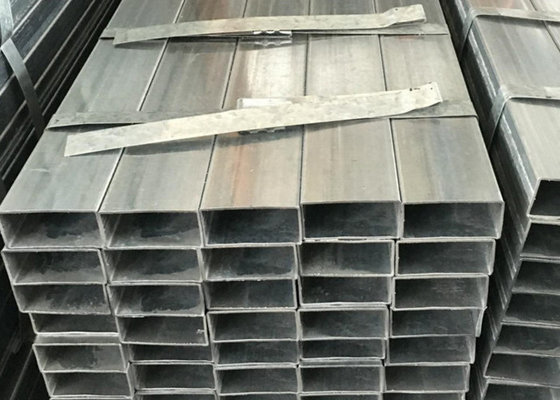BS1387 Hot Dip Galvanised Steel Tube , ASTM A53 Square Steel Galvanized Pipe