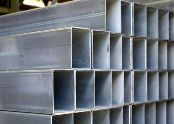 Square ERW Galvanized Steel Pipe Hollow Section 15 - 609 Mm Diameter