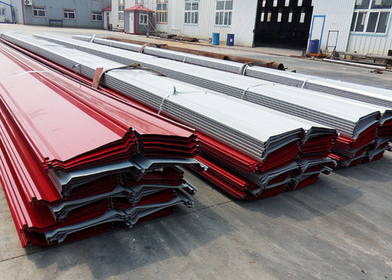 RAL 9003 Color Custom Color Coated Steel Roofing Sheet Width 780mm - 1000mm