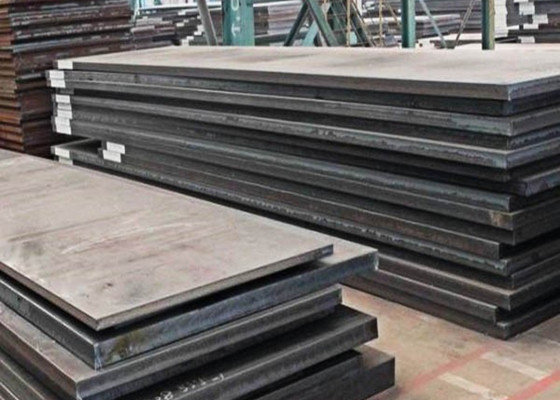 SM490B low alloy Hot Rolled Plate Steel , High strength stuctural Hardened Steel Plate