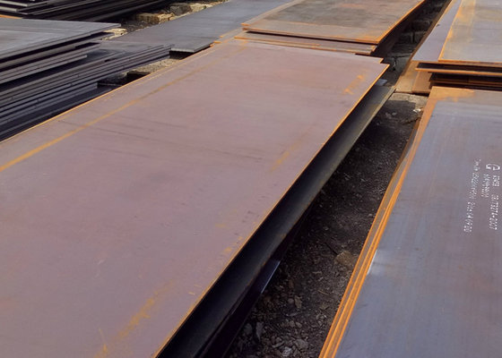 Metal MS Hot Rolled Plate Steel , Alloy steel plate Q235 S235JR SS400 A36