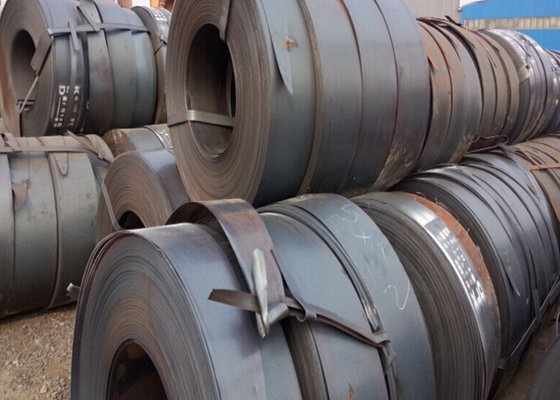 Hot Rolled Carbon Steel Strip , Width 145mm - 885mm Hot Rolled Strip Steel