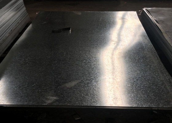 ISO9001 Galvanized Steel Sheet Metal , 600 - 1500mm Width Galvanised Steel Plate
